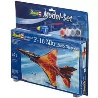 Revell maketa aviona sa priborom Model Set F-16 Mlu Solo Display RV63980/5008