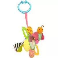 Igračka za bebu - Biba Toys Zvečka Glodalica Veseli Cvet 6310010