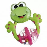 Chicco Zvečka i bebi glodalica Žabica 00071697000000