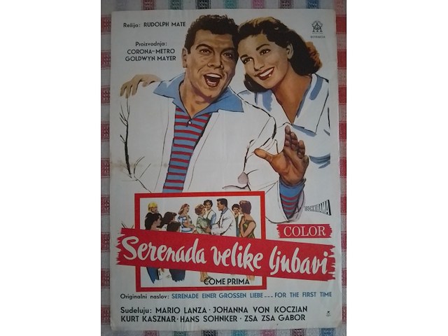 plakat SERENADA VELIKE LJUBAVI