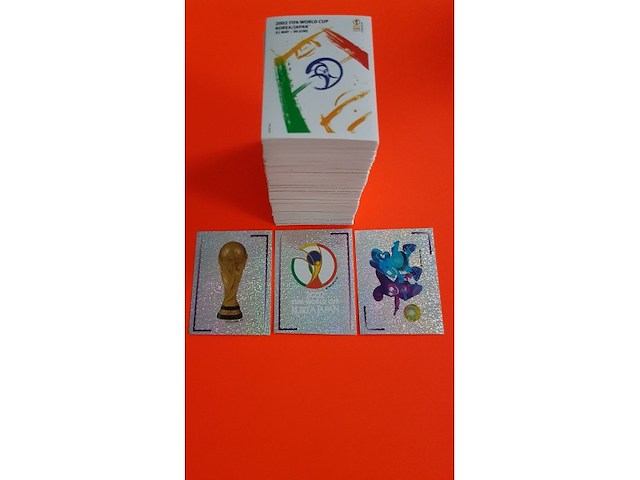 2002 WORLD CUP KOREA JAPAN-Panini-Kompletan set  (MINT)