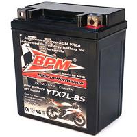 Akumulator za manje SUS motore BPM YTX7L-BS 12V 7Ah