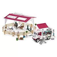 Schleich Figure Konji - Škola jahanja i mobilna veterinarska ambulanta 72121