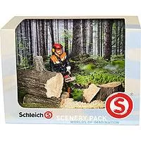 Schleich Domaće životinje - Seča šume - Set 41806