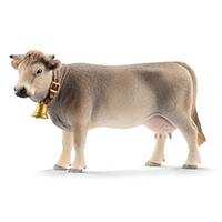 Schleich Figurice Domaće životinje - Švajcarska braon krava 13874