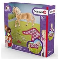 Schleich Figure - Konji - Andaluzijski pastuv sa pokrivačem 42431