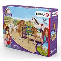 Schleich Figure - Turnirski trening sa apaluza konjima 42433