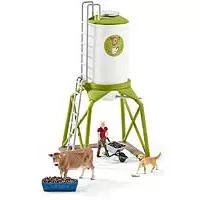 Schleich Figurice Domaće životinje - Silos za hranu i životinje 41429