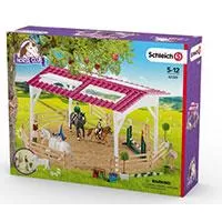 Schleich Figure - Škola jahanja sa jahačima i konjima 42389