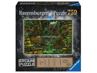 Ravensburger puzzle (slagalice) - Drevni hram RA19957