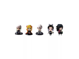 Demon Slayer - Tanjiro &amp; The Hashiras Mascot Set A