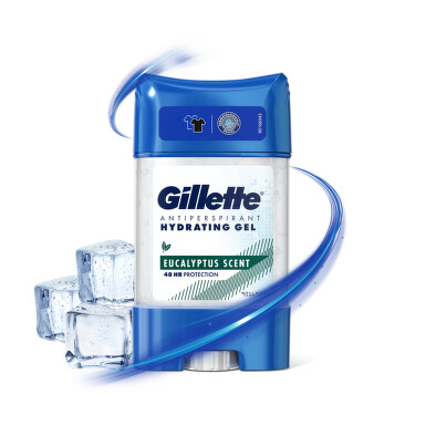 Gillette 48h Eucalyptus Hydragel Muški dezodorans u stiku, 70 ml