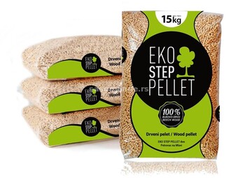 Eko step pelet - pakovanje 15kg