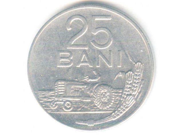 Rumunija 25 bani 1966 aUNC