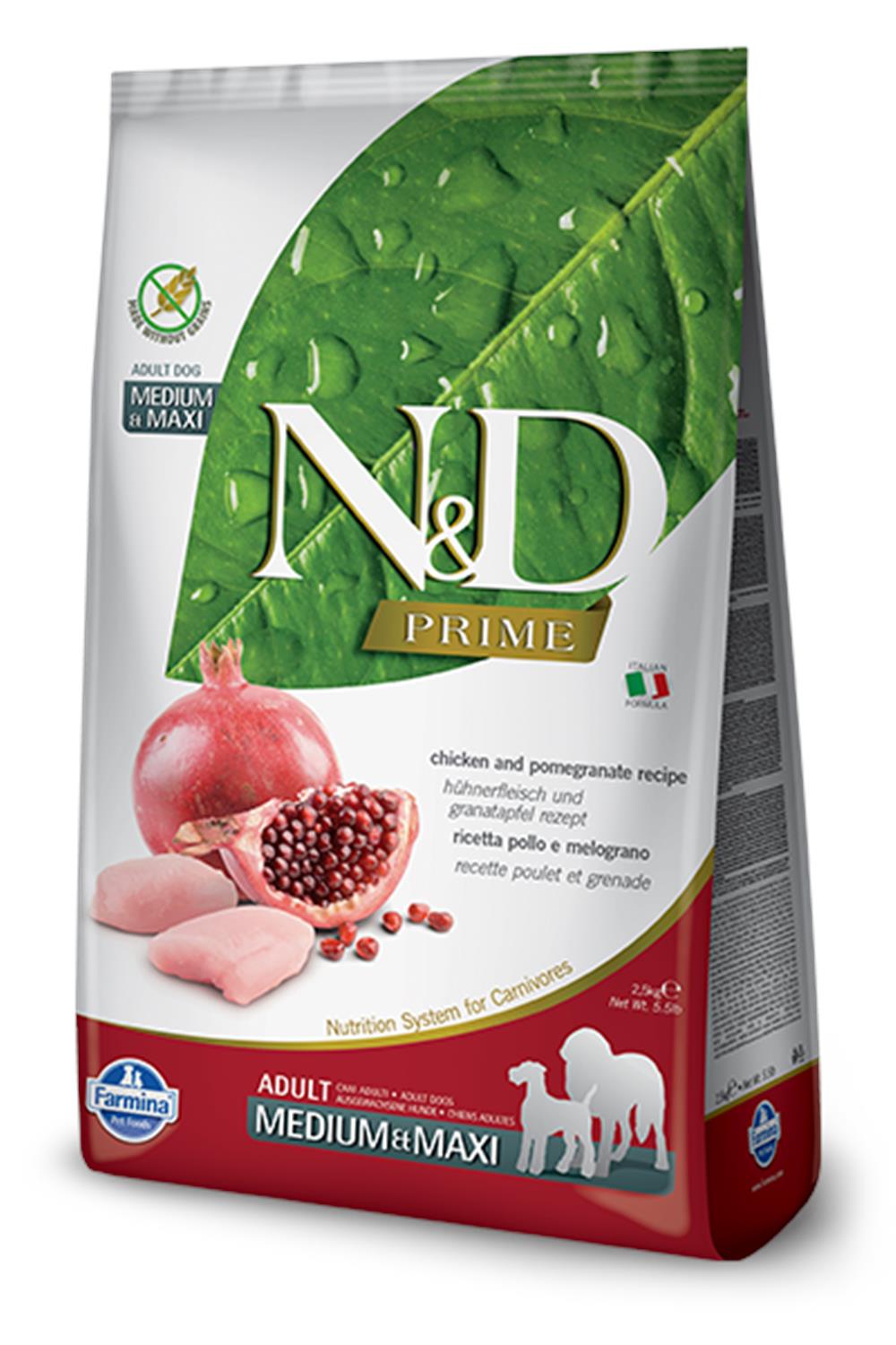 N&D Prime Chicken&Pomegranate Medium&Maxi