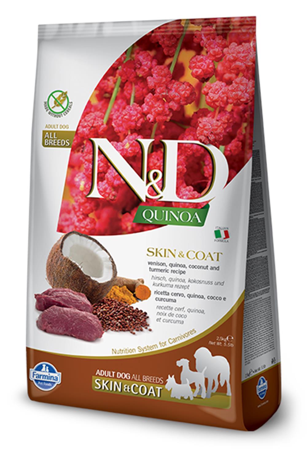 N&D Quinoa Skin&Coat Venison&Coconut