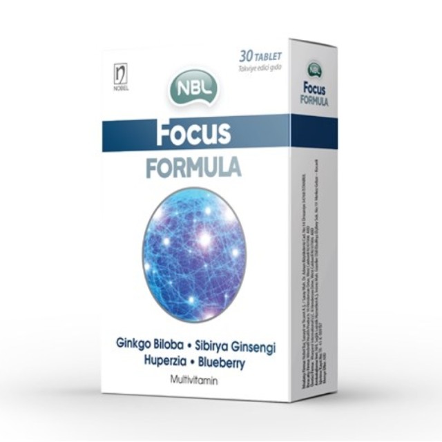 NBL FOCUS FORMULA 30 TABLETA