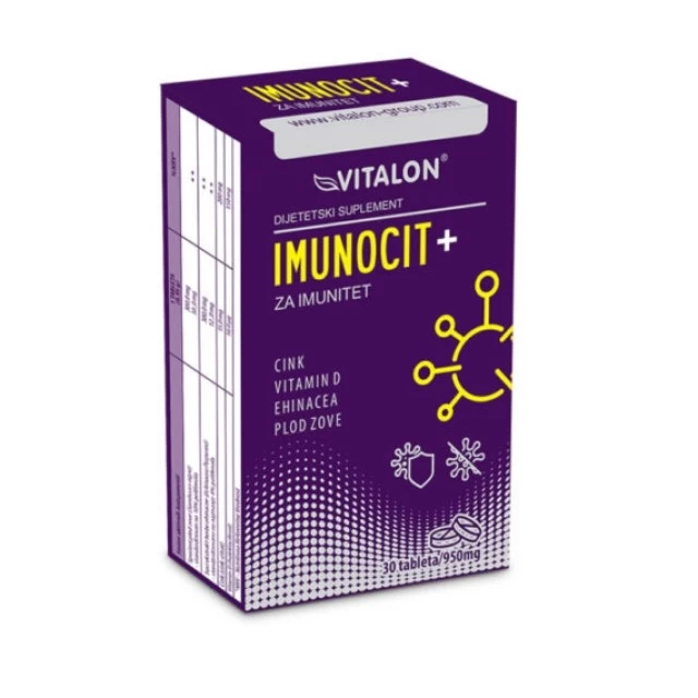 VITALON IMUNOCIT+TABLETE 30×950-2x