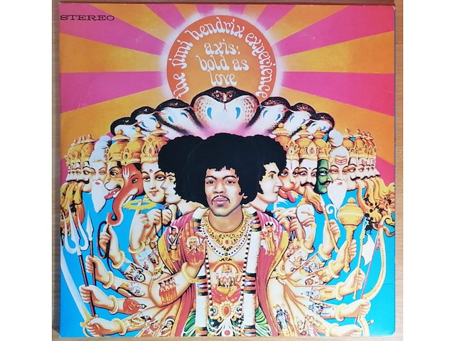 LP JIMI HENDRIX - Axis: Bold As Love (1997) USA, NOVO