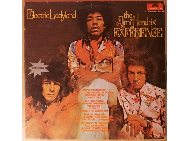 2LP JIMI HENDRIX - Electric Ladyland (1982) PERFEKTNA