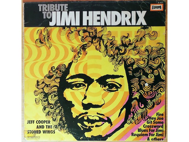 LP JIMI HENDRIX - A Tribute To (Stoned Wings) 1971, GER