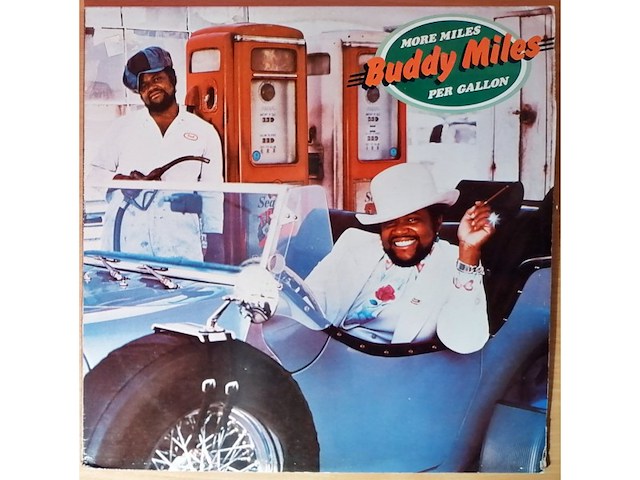 LP BUDY MILES - More Miles Per Gallon (1975) PERFEKTNA