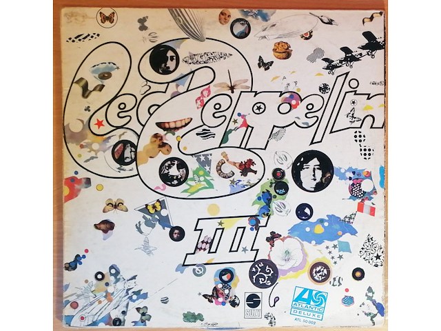 LP LED ZEPPELIN - III (1979) 3. pressing, VG