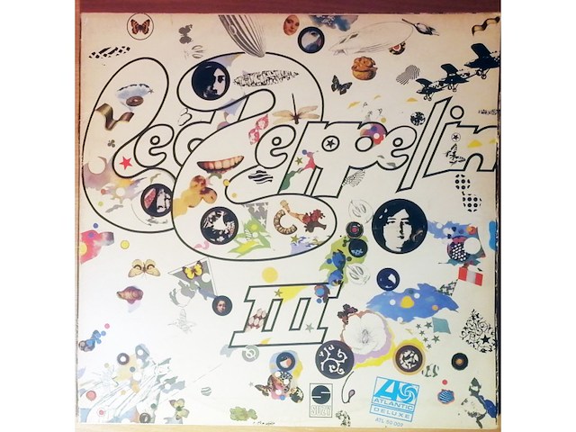 LP LED ZEPPELIN - III (1980), 12.press, VG+ veoma dobra