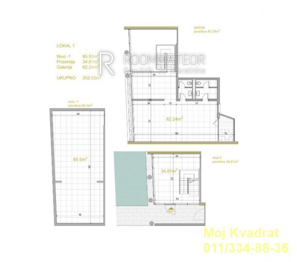 Lokal na prodaju, 203m2, 600.000€