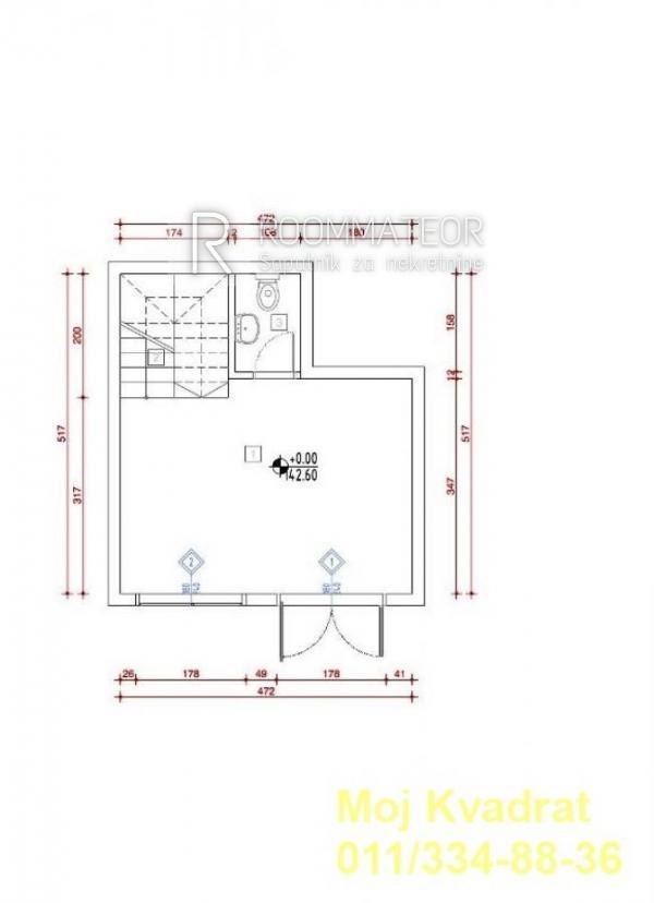 Lokal na prodaju, 47m2, 122.200€