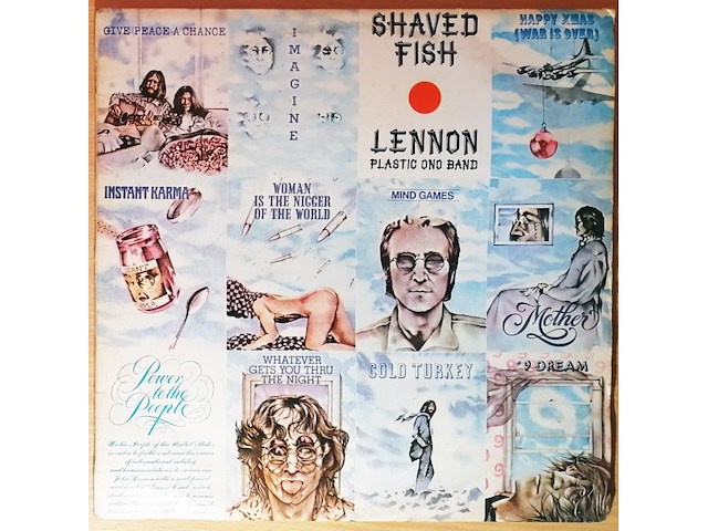 LP JOHN LENNON - Shaved Fish (1976) 6. pressing, G+/NM