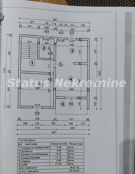 Dvosoban stan na prodaju, 72m2, 111.240€