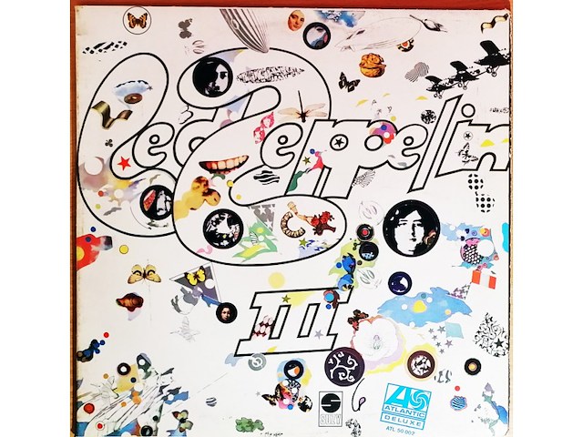 LP LED ZEPPELIN - III (1980), 9. pressing, VG-/NM