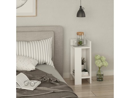 HANAH HOME Noćni stočić Elos Right White