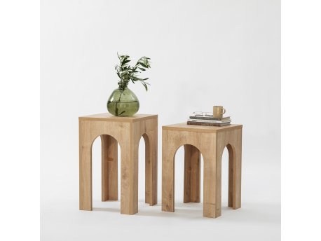 HANAH HOME Set stolova Collesium 2 Oak