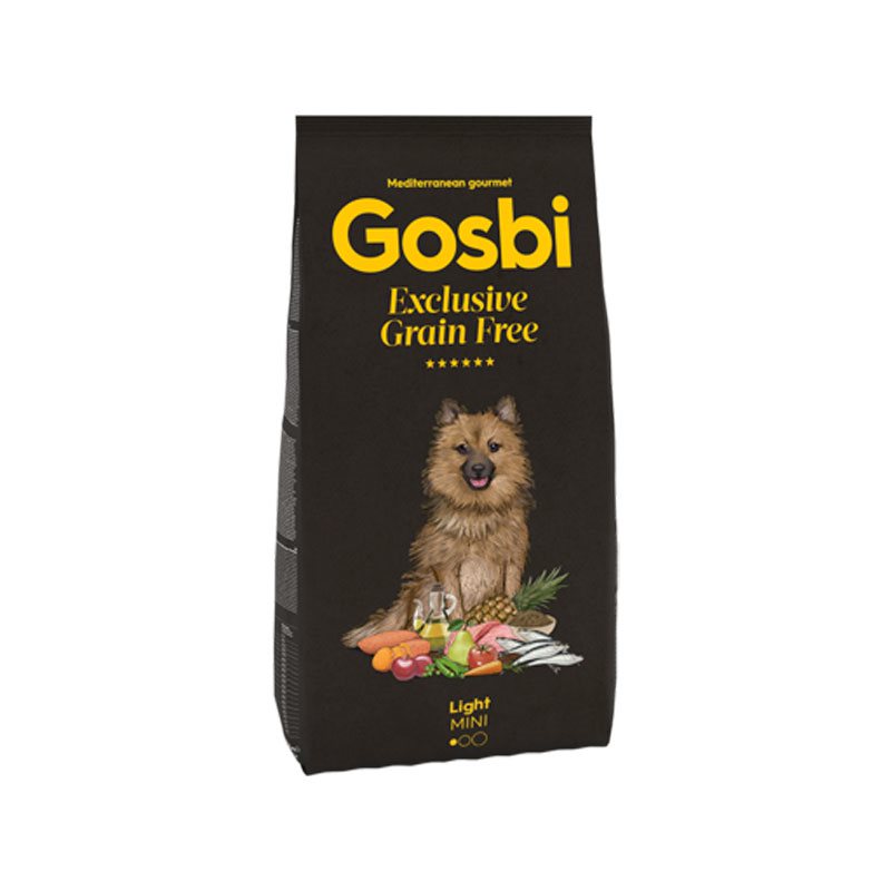 Gosbi exclusive grain free adult mini light 7kg