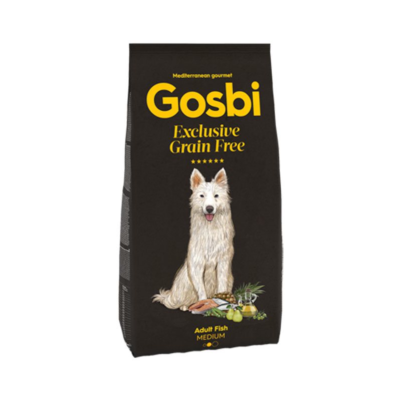 Gosbi exclusive grain free adult medium fish 12kg