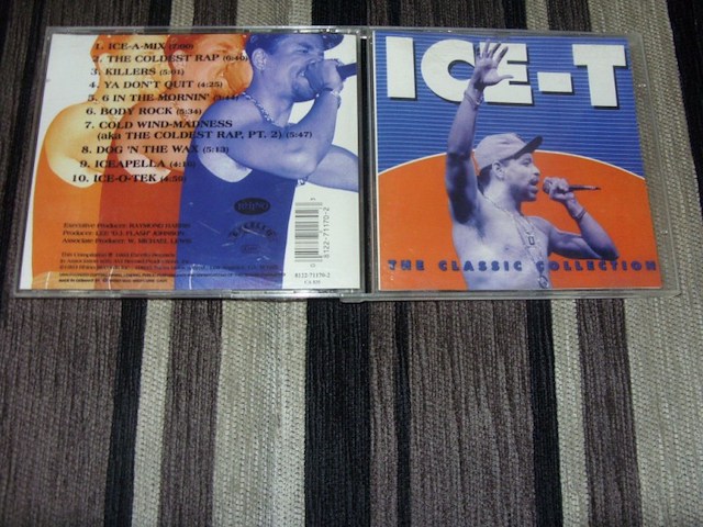 Ice-T – The Classic Collection CD Excello Bulgaria 1993