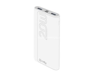 CELLY Power bank EVO 10000mAh/ bela