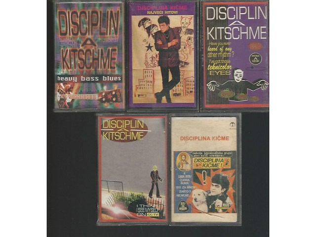 Disciplina Kičme x 5 kaseta