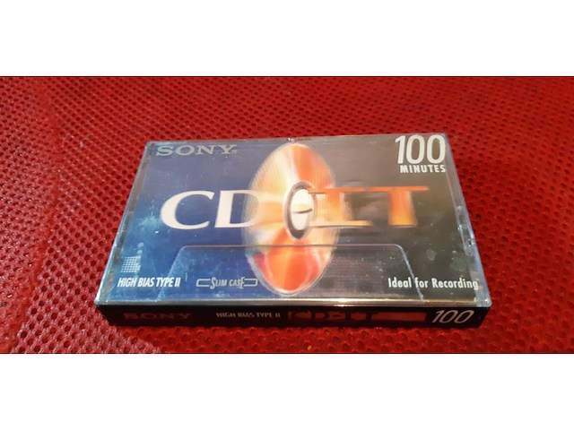 Sony CD IT Audio Kaseta - 100 min - High Bias Type II