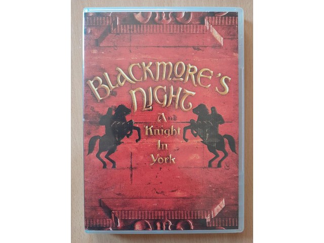 Blackmore`s Night ‎– A Knight In York DVD