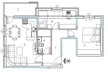 Dvoiposoban stan na prodaju, 53.29m2, 93.250€