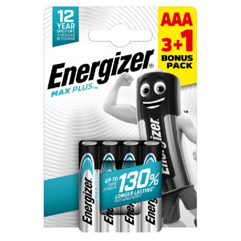 Energizer baterija Max Plus AAA 3+1 ( 4 Kom)