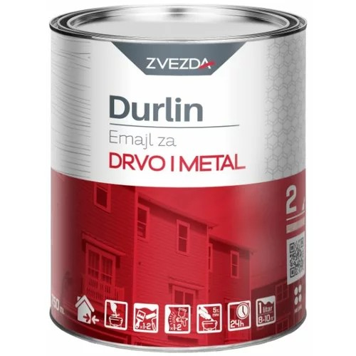 DURLIN Emajl za drvo i metal-svetlo braon RAL 8011 0,75 l