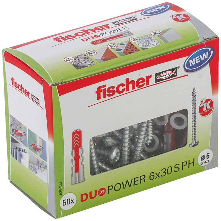 Fischer DuoPower 6x30 PH LD Pan glava