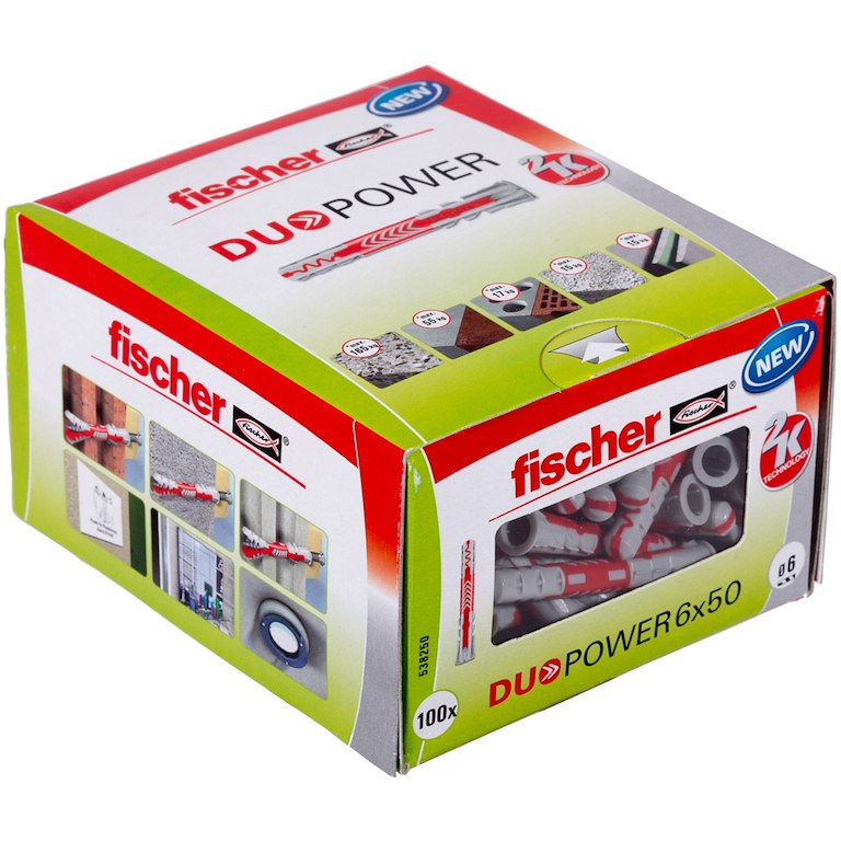 Fischer DuoPower 6x50 100kom