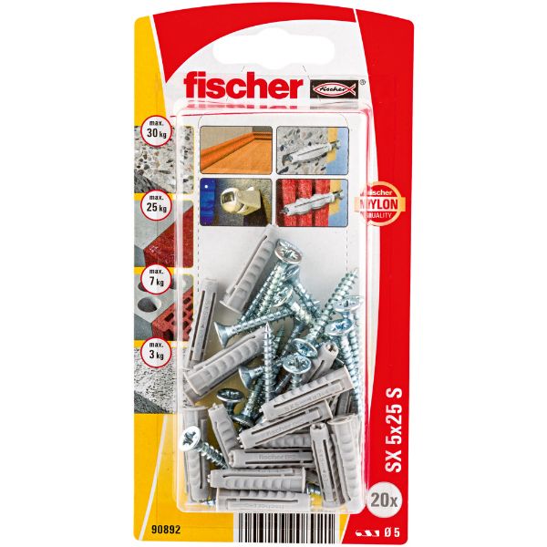 Fischer Tipl Sx Plus 5X25 S K Nv Tipl/Vijak