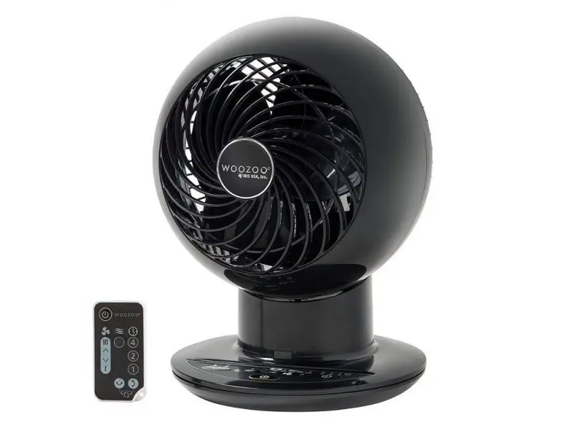 WOOZOO Ohyama Stoni ventilator na daljinski PCF-SC15T crni