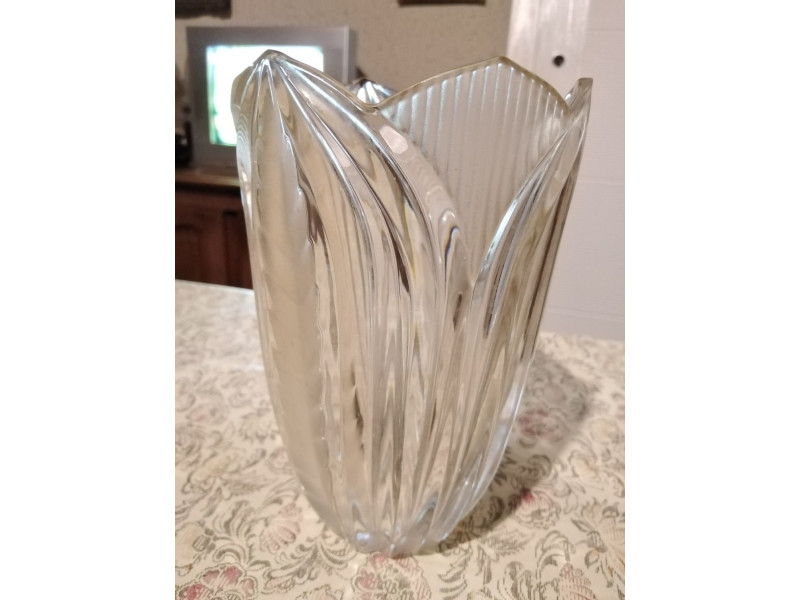 Vaza kristal velika 20cm-Sniženo